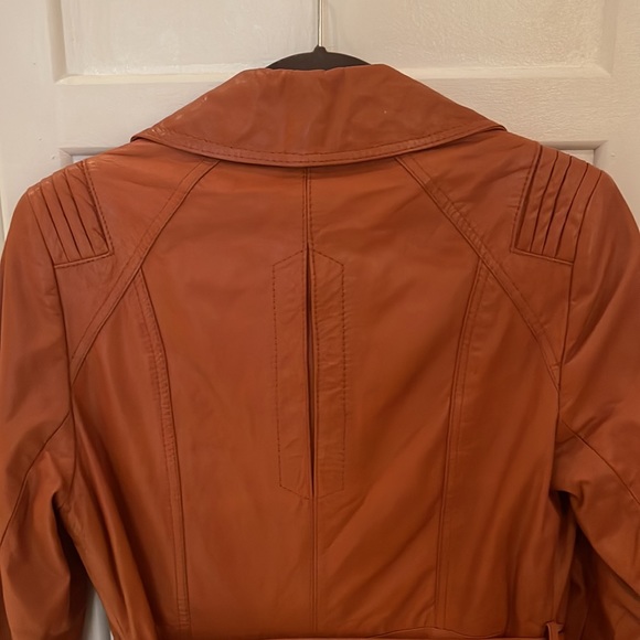 TFC | Jackets & Coats | Rare True Vintage 0 Leather Trench Coat Must ...
